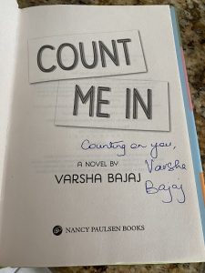 Varsha Bajaj on Count Me In