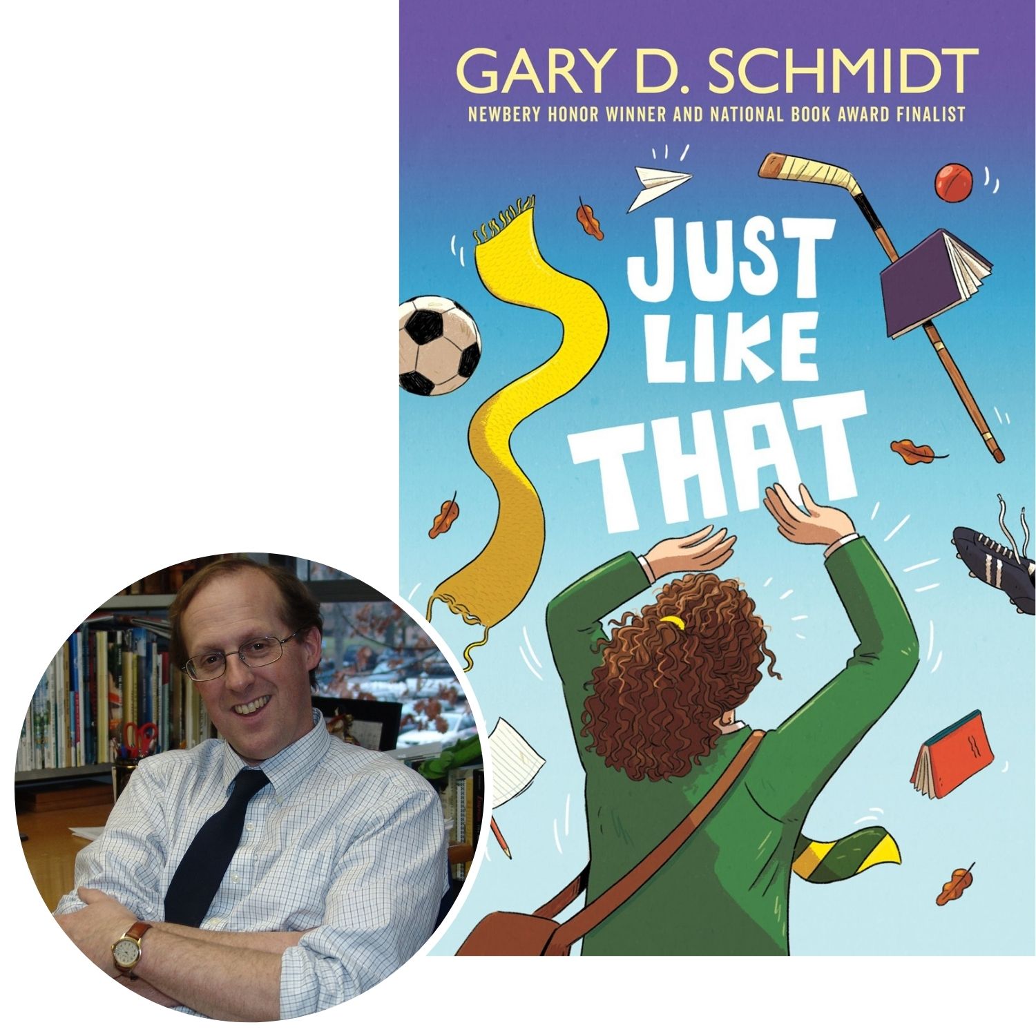 Gary D. Schmidt on Just Like That