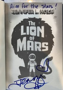 Jennifer L. Holm on The Lion of Mars