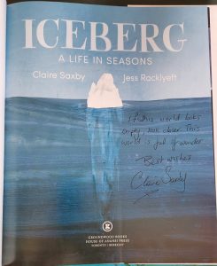 Claire Saxby on Iceberg: A Life in Seasons