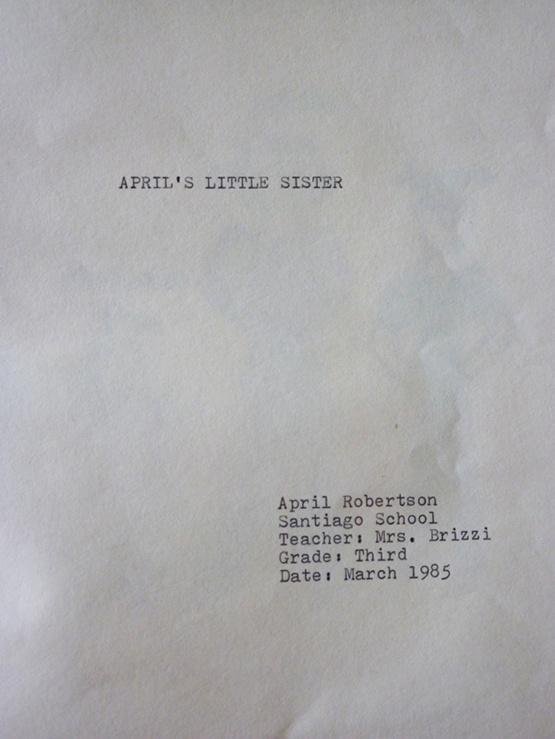 Guest Blogger: Apryl Stott